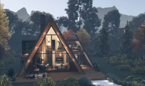 Modern A-Frame House Design: Elegance and Warmth Together - defve