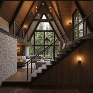 A Life Integrated with Nature: A-Frame Houses - defve